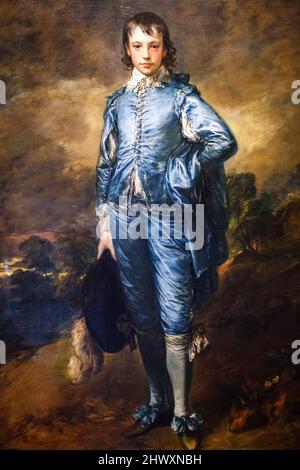 The Blue Boy, 1770, oil painting, Thomas Gainsborough, National Gallery ...