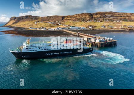 uig ferry terminal;isle of skye;scotland Stock Photo - Alamy