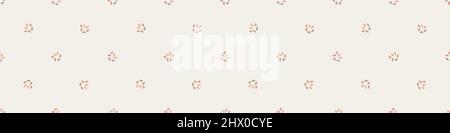 Gender neutral sprigged foliage seamless vector background. Simple ...