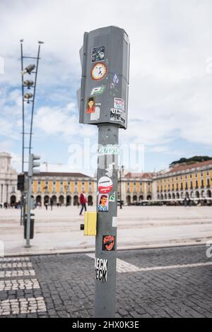 Placa do Comercio in Lisbon - Portugal Stock Photo - Alamy