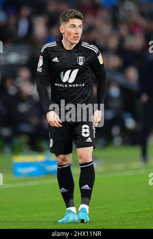 Harry Wilson #8 of Fulham during the game Stock Photo - Alamy