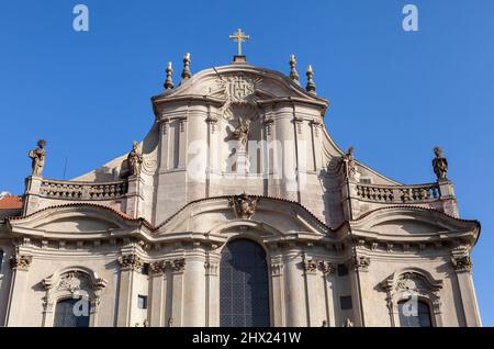 A Catholic church in Prague, Czech Republic Stock Photo - Alamy