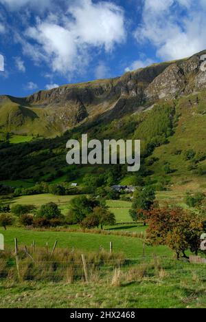 Landscape Cwm Cywarch Dinas Mawddwy Cambrian Mountains North West Wales ...