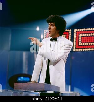 Disco ZDF Musiksendung, Moderator Ilja Richter, 1982. Disco, ZDF TV ...