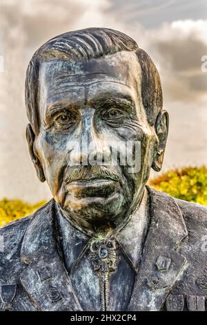 Charles Shay memorial, Omaha Beach, Normandy, France. Charles Shay, an ...