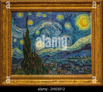 Nuit étoilée (Starry Night) by Vincent Van Gogh in the Museum of Modern ...