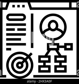 restock report line icon vector illustration Stock Vector Image & Art ...