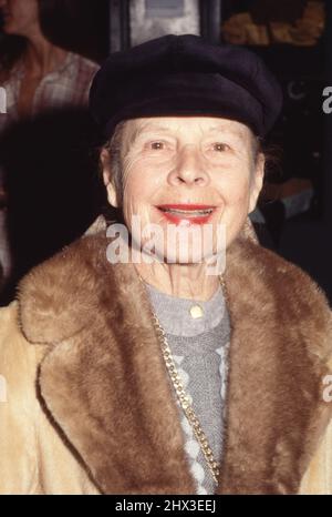 Ruth Gordon Circa 1980's Credit: Ralph Dominguez/MediaPunch Stock Photo ...