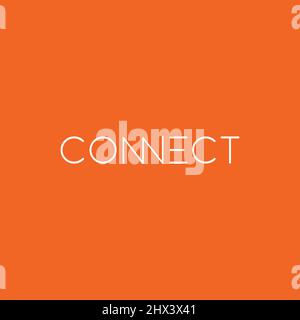 Simple and modern connection logos Stock Vector Image & Art - Alamy
