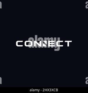 Simple and modern connection logos #1 Stock Vector Image & Art - Alamy