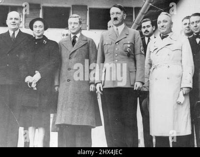 In October 1937, the Duke and Duchess of Windsor (Ex-King Edward VIII ...