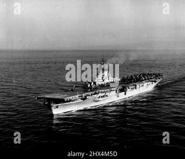 The USS Tarawa (CV-40) was an Essex-class aircraft carrier of the U.S. Navy, active from 1945 to ...