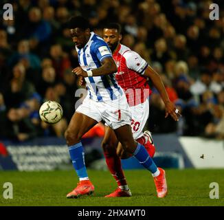 Omar Bogle of Hartlepool United during the Sky Bet League 2 match ...