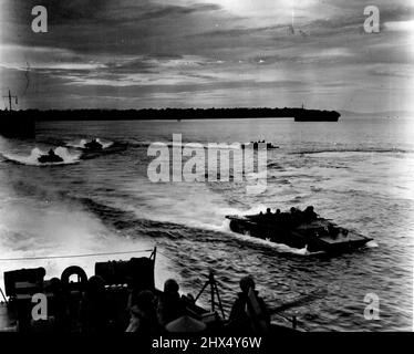 Water Buffalo, Landing Vehicle Tracked (LVT), amphibious warfare ...