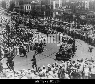 Wiley Post and Harold Gatty Stock Photo - Alamy