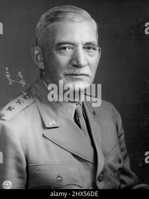 Lt. Gen. William S. Knudsen. August 28, 1955. (Photo by Official U.S ...