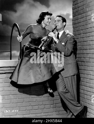 Donna Reed & Steve Allen Film The Benny Goodman Story (1957) Characters ...