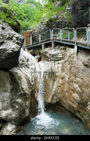 View of the The Franja Partisan Hospital in Slovenia Stock Photo - Alamy