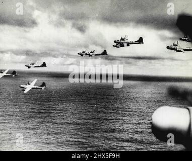 B-29 Superfortresses of the U.S. Army 20th Air force attacked ...