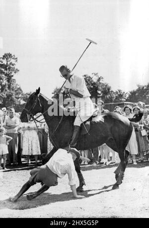 Prince Philip plays in a polo match Stock Photo - Alamy