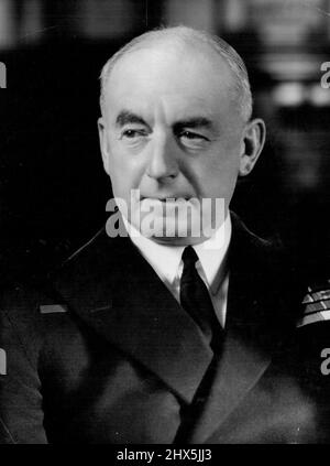 First Sea Lord, Admiral Sir Jonathon Band after he was made a Knight ...