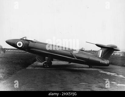 Rolls-Royce aviation engine NENE jet propulsion, UK 1946 Stock Photo ...
