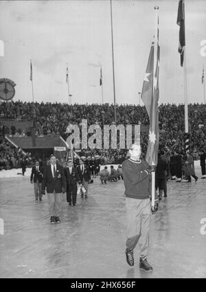 Olympic Games February 15, 1952. Oslo. Bislett Stadium. Winter Olympics ...