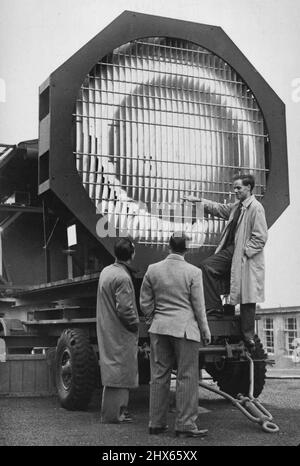 Ministry of Supply Radar Research and Development exhibition (RRDE). A ...