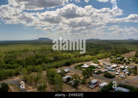 Aerial of Nebo Central Highlands Queensland Australia Stock Photo - Alamy