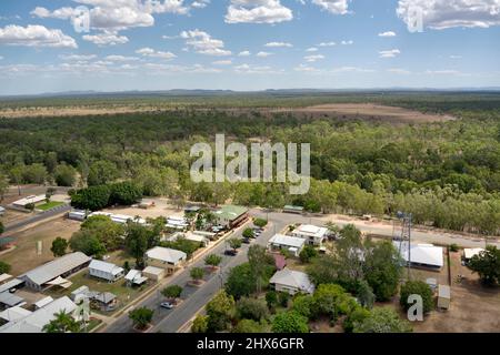 Aerial of Nebo Central Highlands Queensland Australia Stock Photo - Alamy