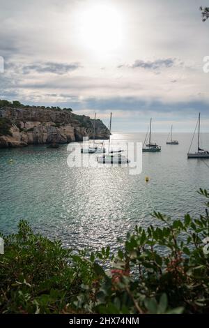 Fantastic views of the beaches of Menorca Stock Photo - Alamy