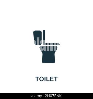 Tiolet icon. Line simple icon for templates, web design and ...