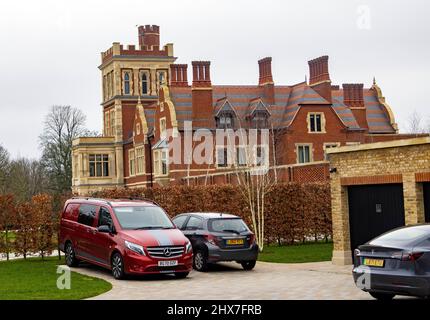 Athlone House in Highgate situated amongst the trees of Hampstead Heath ...
