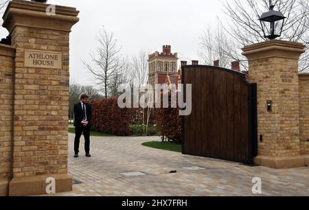Athlone House in Highgate situated amongst the trees of Hampstead Heath ...