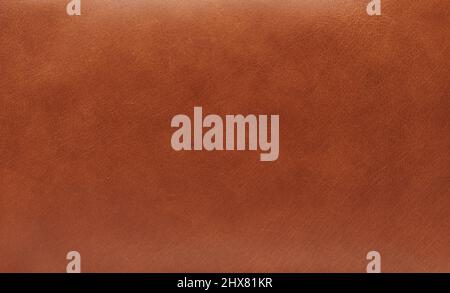 Smooth genuine brown color leather background close up view Stock Photo ...