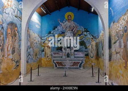The Chapel of the White Penitents, paintings by Yves Brahier inside ...