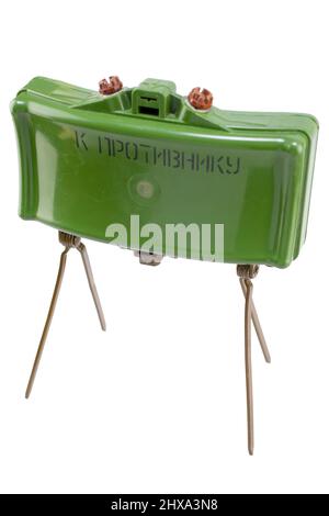 MON-50 soviet, plastic bodied, directional type of anti-personnel mine ...