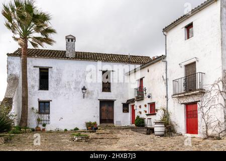 "Castillo de Castellar" village town, "Castellar de la Frontera ...