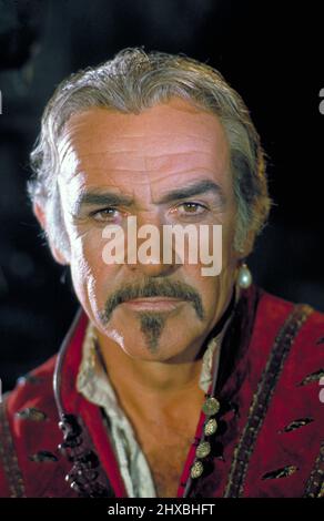 SEAN CONNERY in HIGHLANDER (1986), directed by RUSSELL MULCAHY. Credit ...