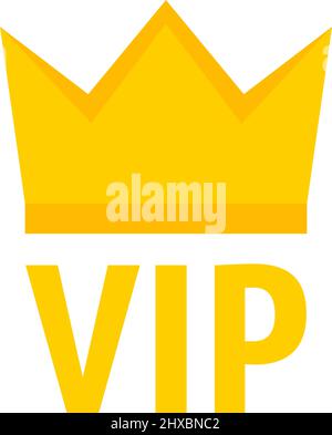 Exclusive VIP Badge with Golden Crown Design for Premium Service and ...
