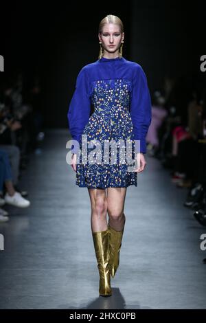 Milan, Italy, 28th February 2023. Jordan Longhi of AC Milan looks on as ...
