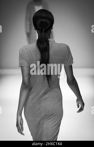 Fashion Show, CatwalkFashion catwalk runway event, model walking the ...