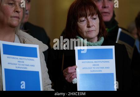 Kate Walmsley of the SAVIA lobby group during a press briefing in the ...
