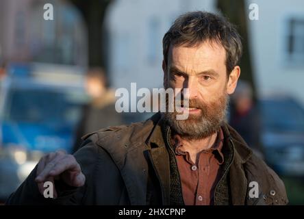 Dortmund, Germany. 11th Mar, 2022. Actor Jörg Hartmann as Inspector ...