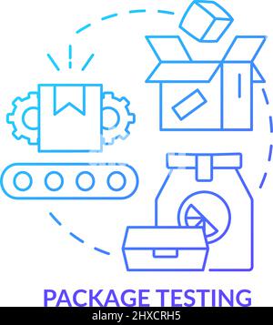 Package testing concept icon Stock Vector Image & Art - Alamy