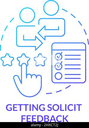 Human review soft blue concept icon Stock Vector Image & Art - Alamy