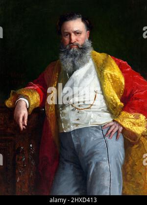 Isaac Merritt Singer 1811 1875 the founder of the eponymous sewing ...