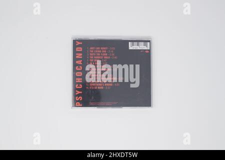 The Jesus and Mary Chain - Psychocandy album CD on white background ...