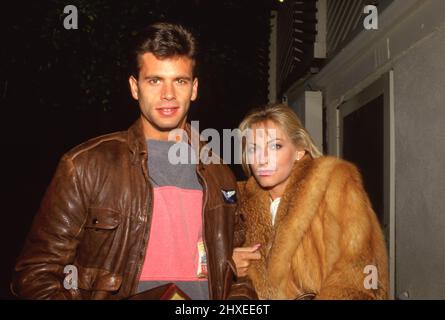 Lorenzo Lamas and Robin Greer Circa 1980's Credit: Ralph Dominguez ...