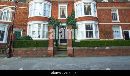 Double fronted period house example Stock Photo - Alamy